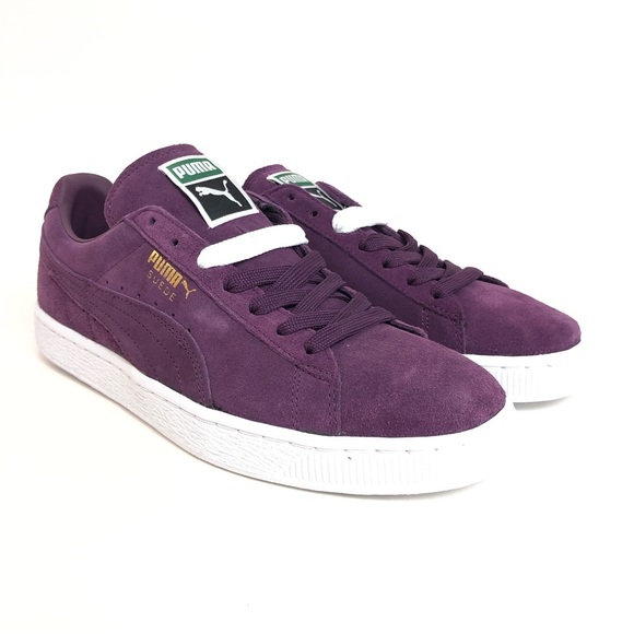 Puma | Shoes | Puma Suede Classic Plus Plum Purple Shoe 35656864 | Poshmark